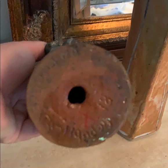 Vintage | Accents | Rare Clay Terracotta Sculpture Female W Flowers Mid ...